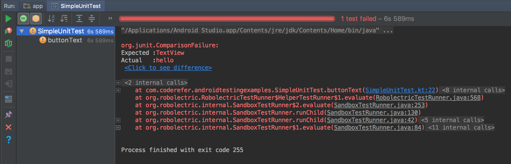 Android unit testing #1 - writing a simple unit test using Robolectric Android unit testing #1 - writing a simple unit test using Robolectric